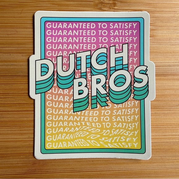 Dutch Bros | Design | Dutch Bros Sticker Bundle Of 6 | Poshmark